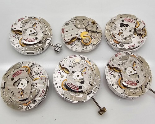Lot of 6 Omega 3888A Automatic Chronograph Movements Omega Speedmaster ...