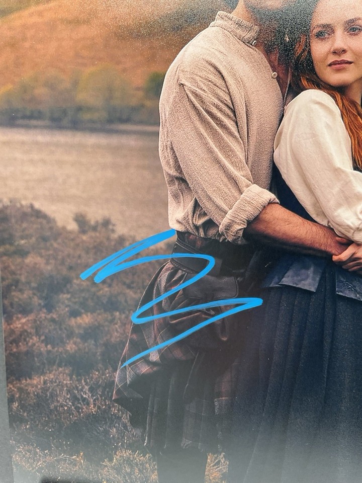 Jamie Roy signed photo Outlander signed photo BAS Jamie Roy signed 8x10 ...