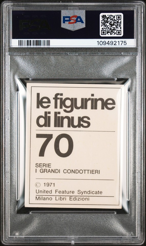 1971 Le Figurine Di Linus - #70 Charlie Brown - Serie 1 Grande ...