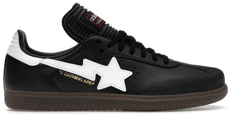 BAPE x adidas Samba Black White Gum for Sale | Authenticity Guaranteed ...