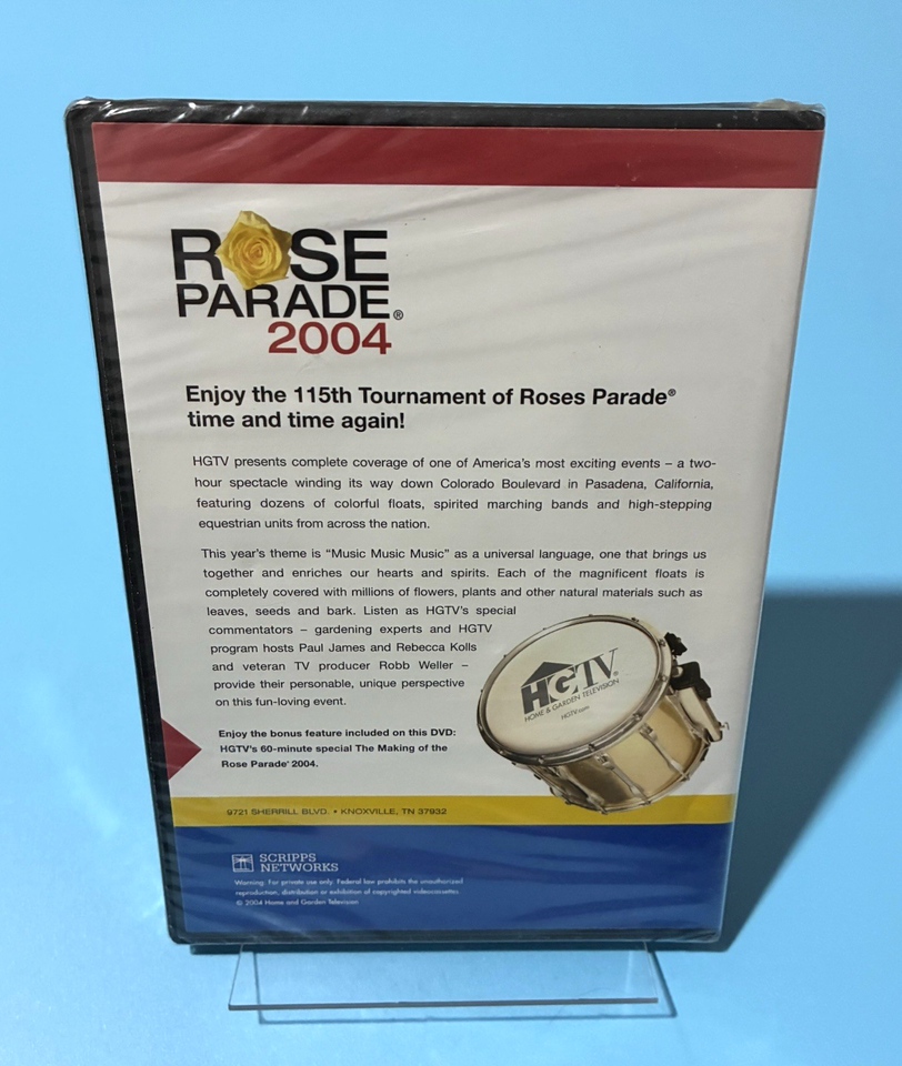 HGTV's Rose Parade 2004 (DVD) NEW | eBay