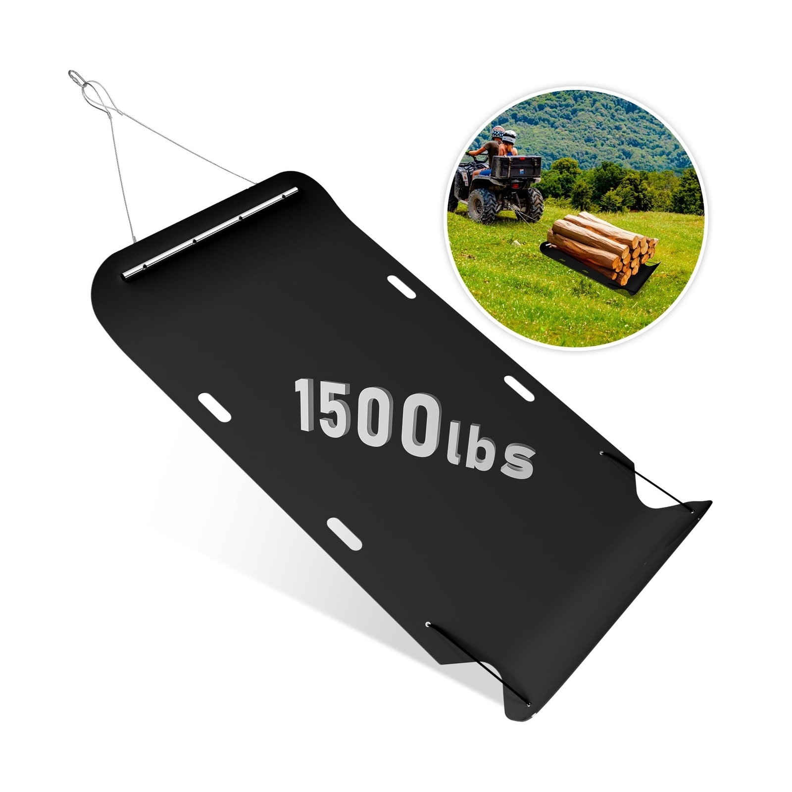 Versatile Duty Drag Harrow Yard Sled - Suitable for Tree Trimmer and ...