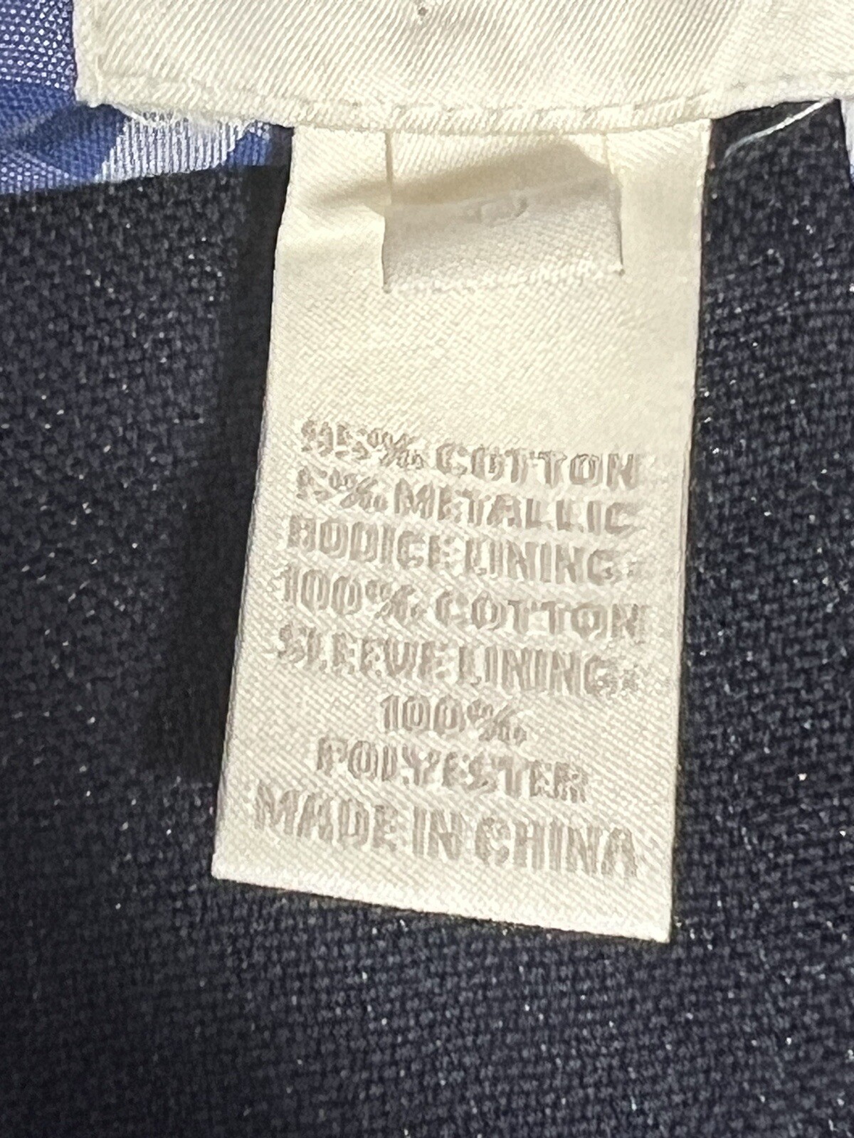 J.Crew Jacket Women's 0 Blue Long Sleeve Double Breasted Metallic ...