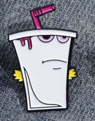 ATHF MASTER SHAKE enamel pin - lapel brooch cartoon - FREE SHIPPING | eBay