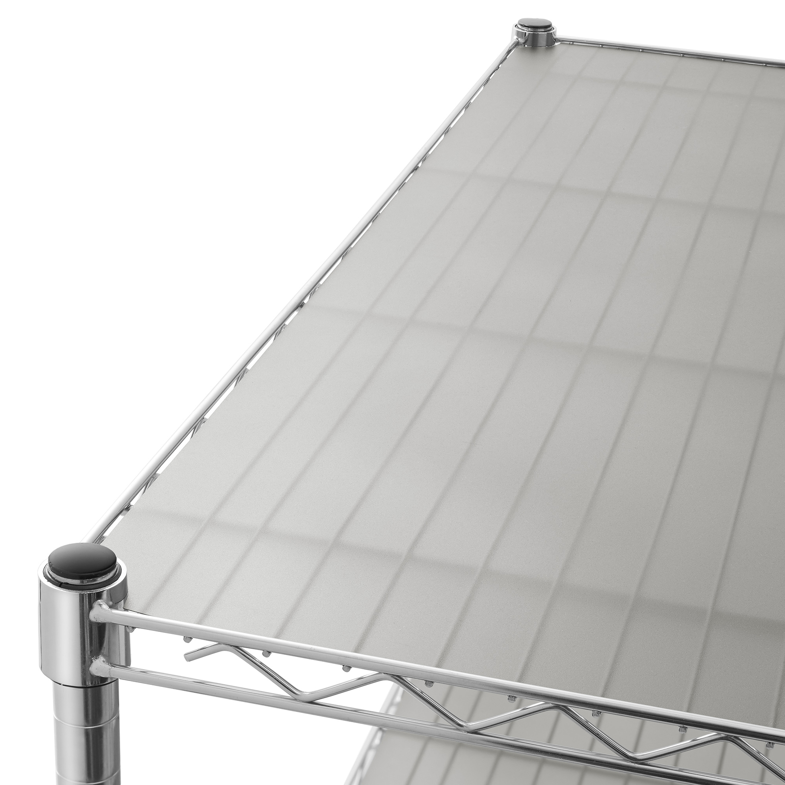 Shelf Liners for Wire Rack - Commercial-Grade Plastic Pre-Cut Shelving ...