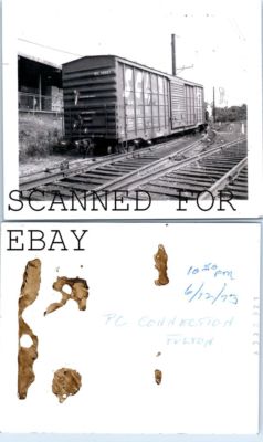 June 1973 Seaboard Coast Line Box Car Fulton VINTAGE RAILROAD PHOTO | eBay