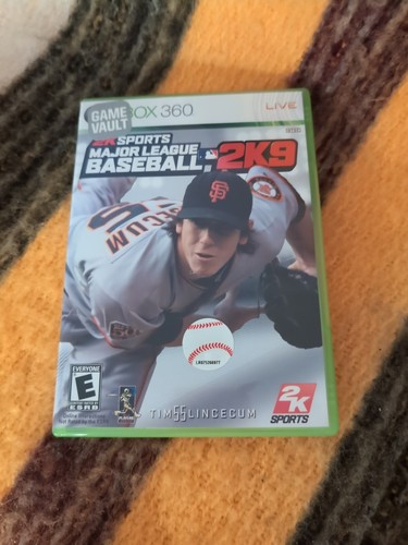 MLB 2K9 Baseball Xbox 360 - Complete CIB 710425395345| eBay