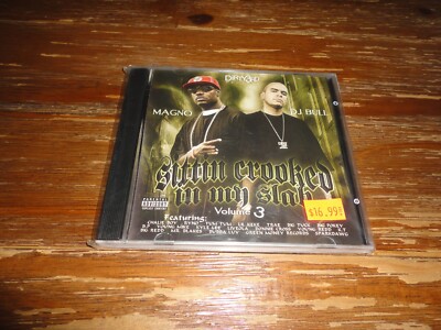 DJ BULL & MAGNO - Sittin Crooked In My SLAB Vol 3 Rap CD TRAE Lil Keke ...