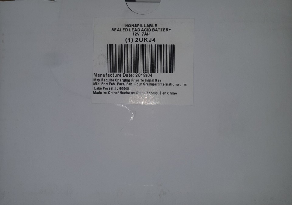 CooPower 2UKJ4 Sealed Lead-Acid Rechargeable Battery 7 Ah Capacity | eBay