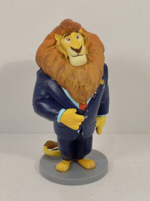 Mayor Lionheart 4.25" PVC Action Figure Disney Zootopia Lion | eBay