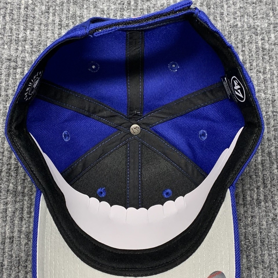 '47 MVP - New York Mets Logo Hat/Cap - Home Colors Blue/Orange ...