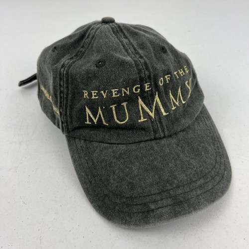Universal Studios Revenge of the Mummy Hat Men's Olive Strapback ...