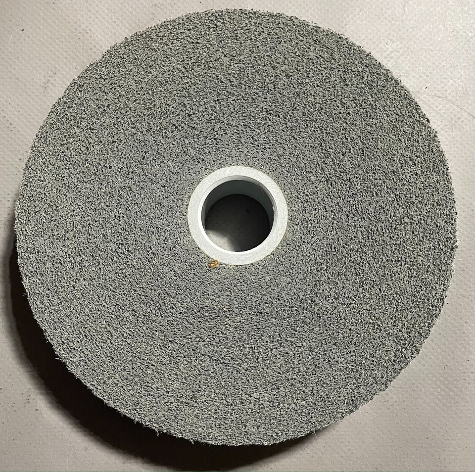 Scotch Brite 6 x 1 x 1 Grade 6S Fine Light Deburring Wheel Max 6000 RPM ...