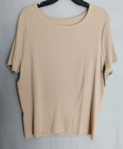 Time and Tru Women's Short Sleeve Rib Tee XXXL ( 22 ) New with tag | eBay