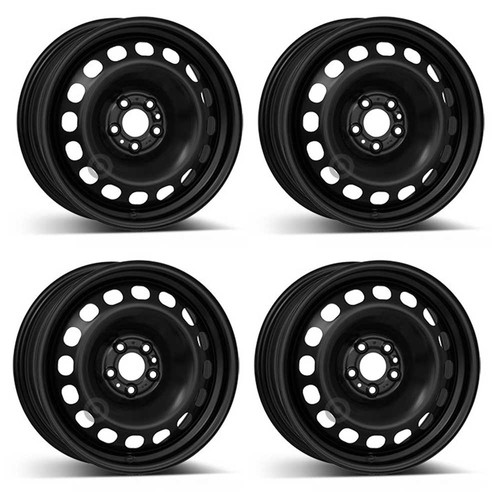 4 Alcar steel wheels rims 7105 6.5Jx16 ET39 5x98 for Fiat Tipo ...