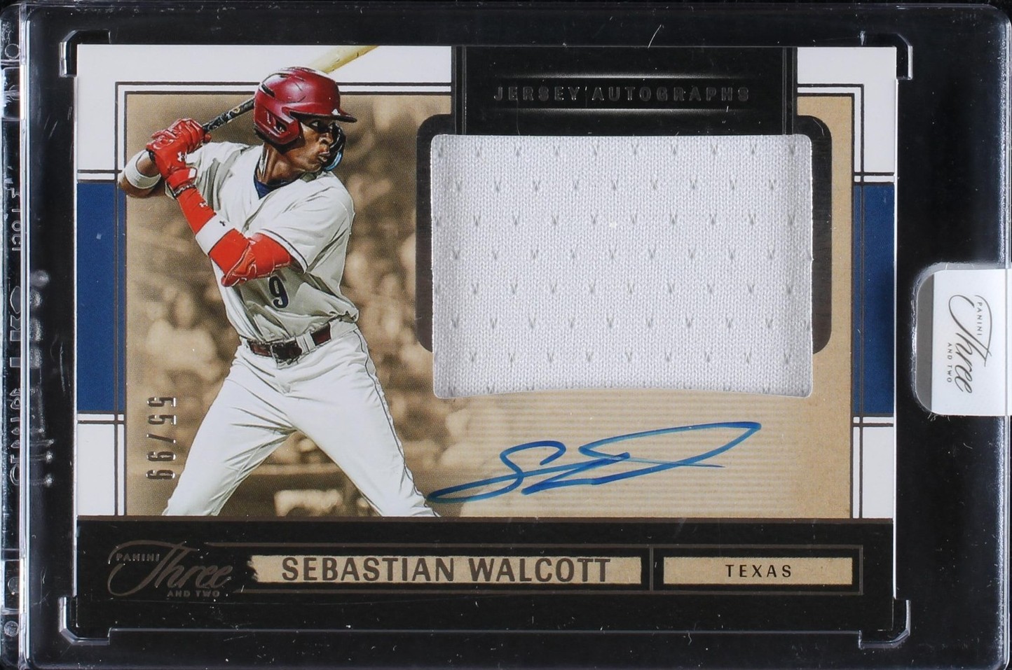 2025 Panini Three and Two - Jersey Autographs Sebastian Walcott ...