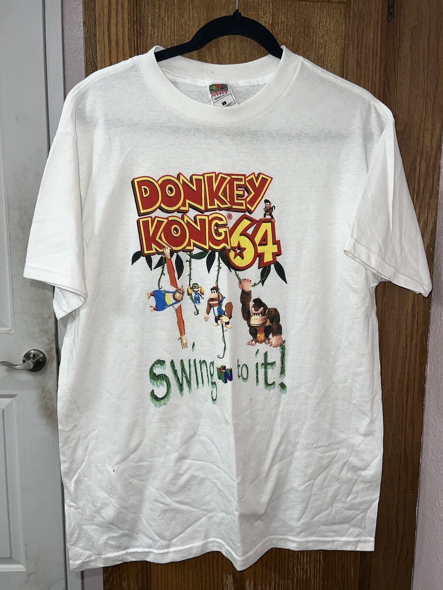 Camiseta De Donkey Kong 64 Zwart Trui Voor Kinderen Parodie Mario Kart