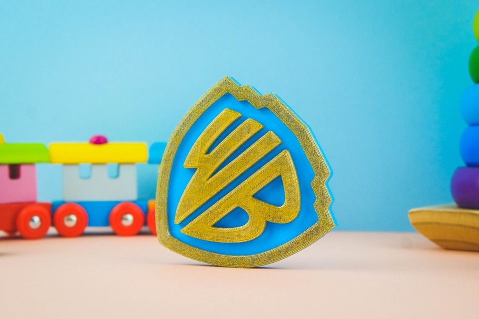 Warner Bros Logo 3D Printed Kids Toy Pretend Play 20th Century Fox TV ...
