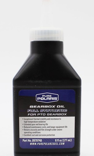 Polaris OEM Full Synthetic Gearbox & PTO OIL 6 FL OZ 2879748 **1 BOTTLE ...