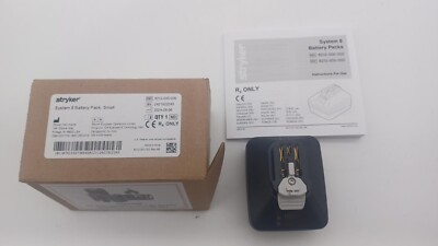 Stryker System 8 Small Battery Pack 8212-000-000 | eBay