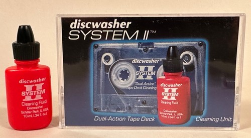 Discwasher System II Dual Action Tape Player Washing Kit | eBay