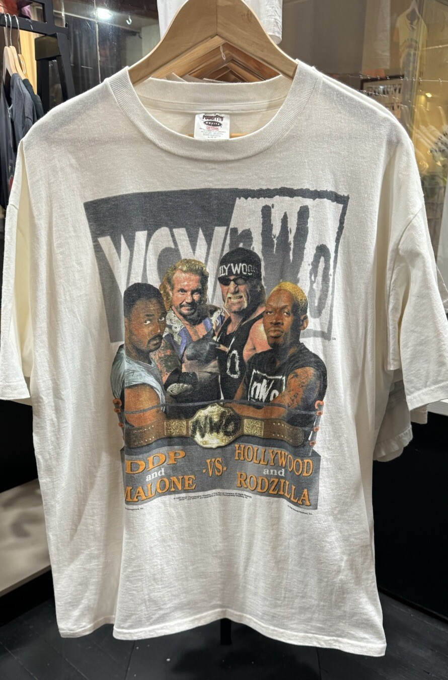 RARE Vintage 90s WCW NWO Dennis Rodman Hulk Hogan Rod… - Gem
