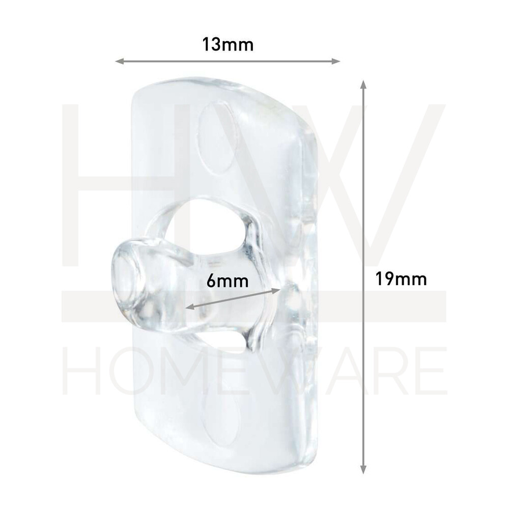 3M Command Clear Decorating Clips Self-Adhesive Strips Wall Hanging ...