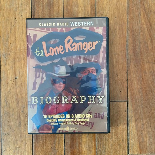 The Lone Ranger Biography 8 CD Box Set 2010 Classic Radio Western Brace ...