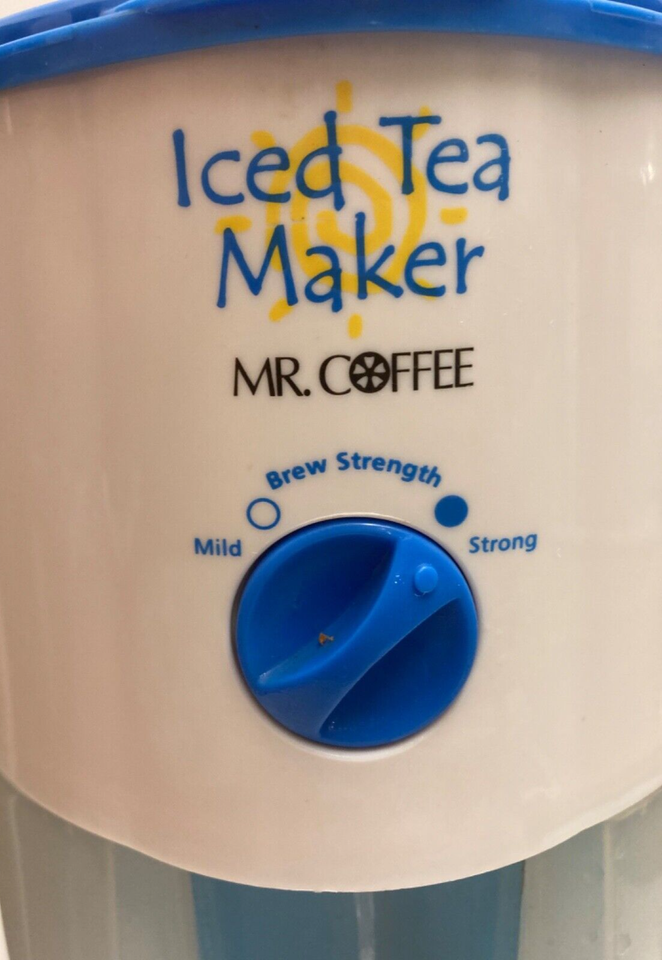 Mr. Coffee Iced Tea Maker TM30P **NO PITCHER** 3 Quart Blue Tested TM70 ...