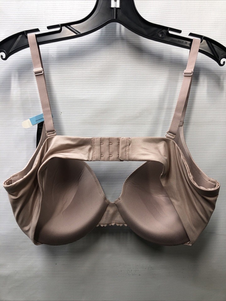 Maidenform Cushion Comfort Dream Push-Up Bra Women's Underwire Beige ...