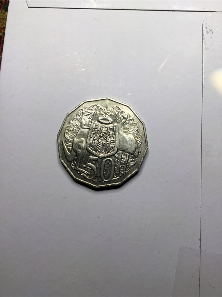 Australia 1984 Coat of Arms Fifty Cents 50c Elizabeth II - Choice ...
