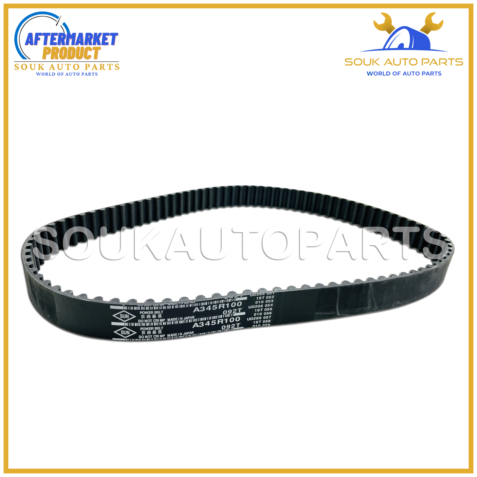 13568-19195 TIMING BELT 1HZ 1HD-T 92 TEETH For Toyota LAND CRUISER 4 ...