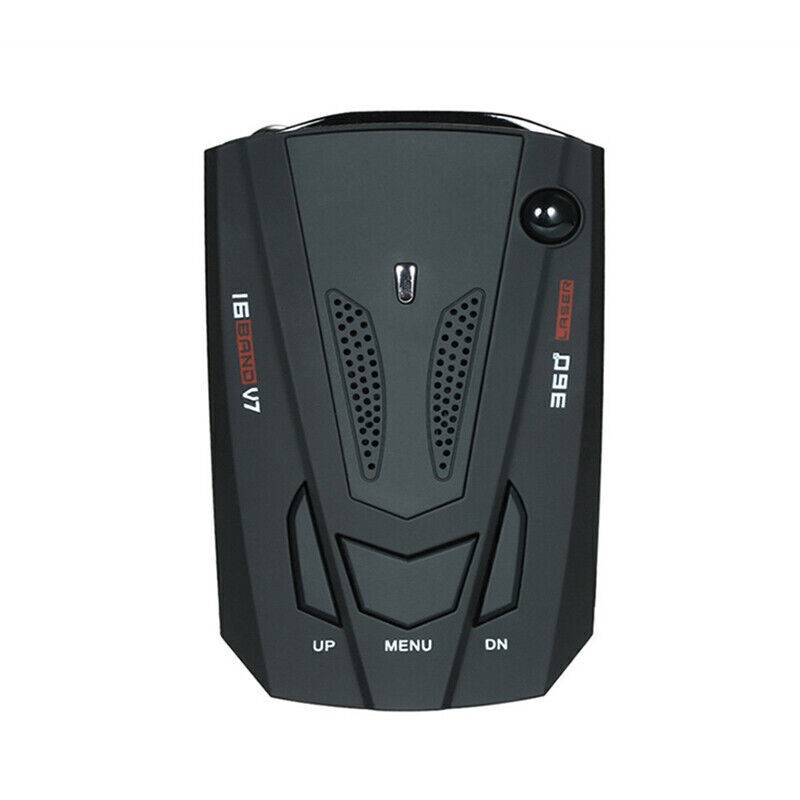 New Car Radar 16 Band V7 GPS Speed Police Safe Detector Voice Alert ...