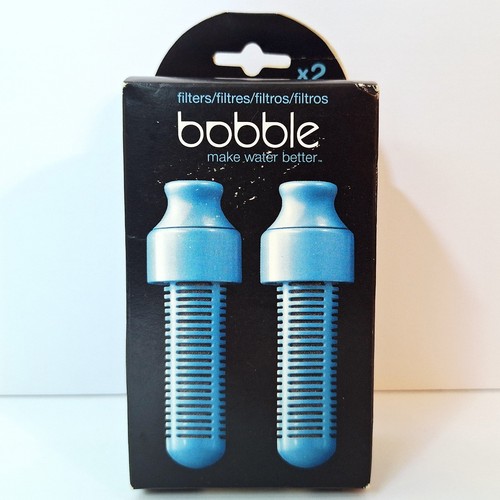 Bobble Water Bottle Filter 2 Pack, BPA Free Blue, FREE SHIPPING | eBay