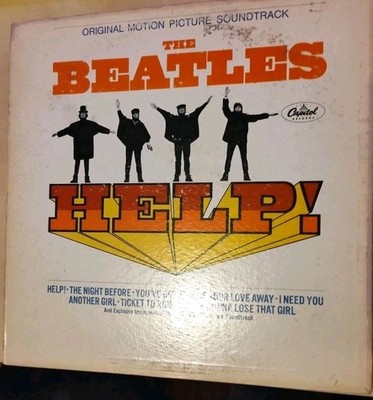 The Beatles Help Original Motion Picture Soundtrack Vinyl, LP, Capitol ...