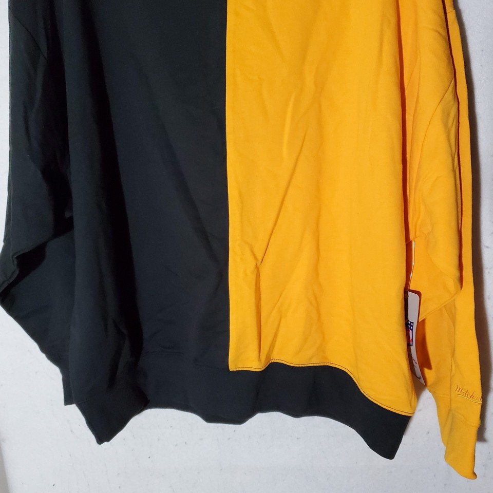 Pittsburgh Steelers Shirt Womens Large Long Sleeve Split NFL Big Face ...