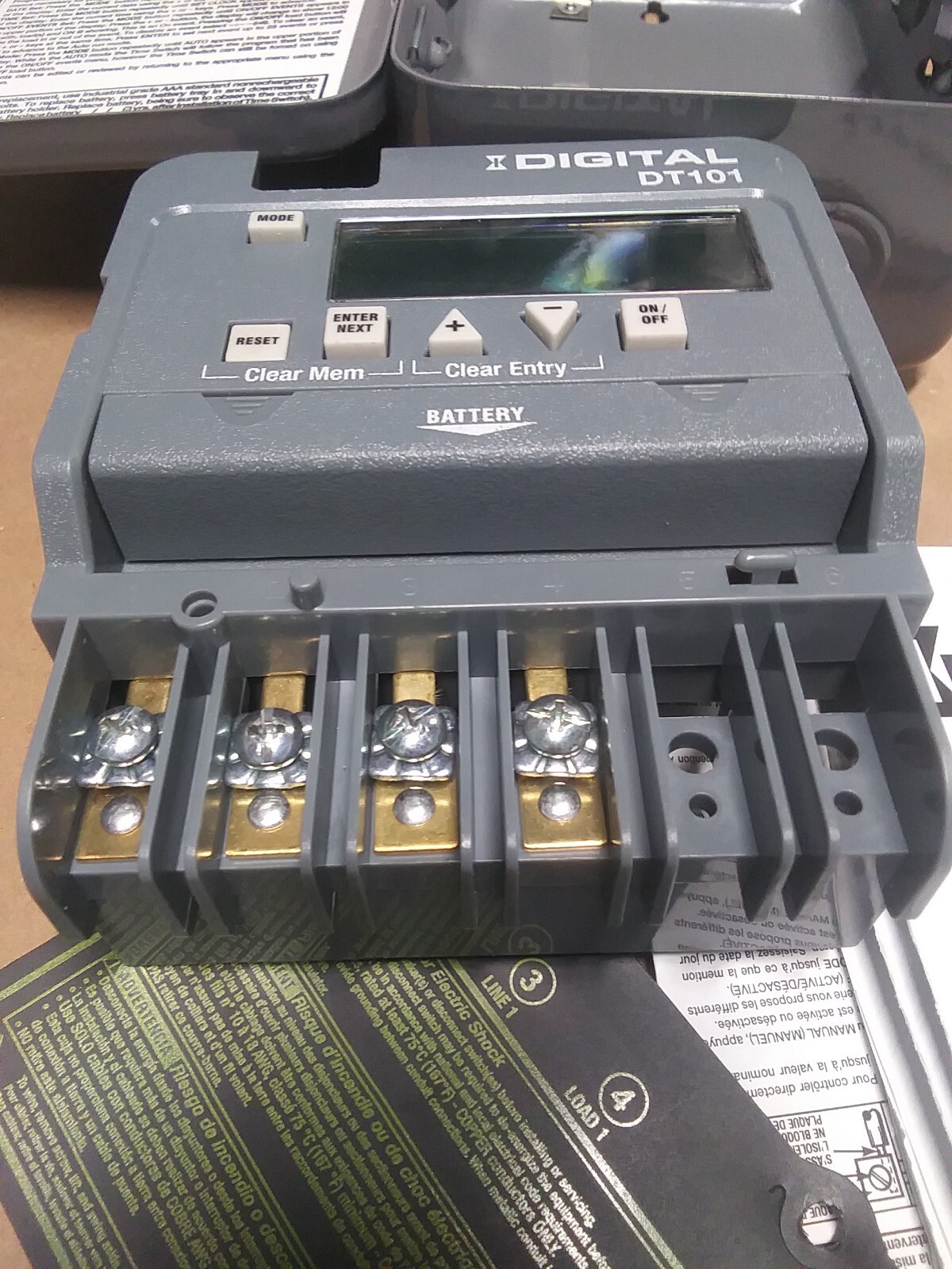 Intermatic DT Series 1-Circuit 20 Amp 24 Hour Indoor Surface Mount ...