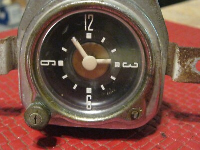 Original 1951 Ford clock, complete, genuine Borg | eBay