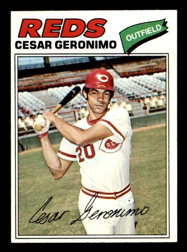 1977 Topps Baseball #535 Cesar Geronimo EX/MT *d6 | eBay