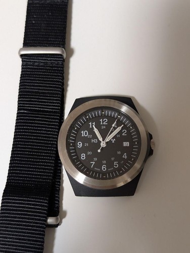 Traser P59 Type3 Tracer Nylon Strap Wrist Watch Black Used From Japan ...