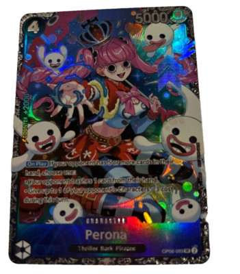Perona (Treasure Cup 2024) OP06-093 One Piece Promotion Cards Foil | eBay