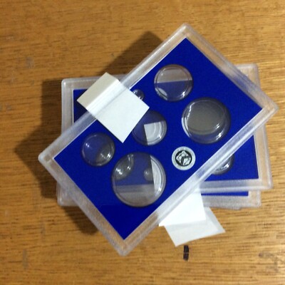5 Empty Proof Cases with insets from complete proof set no coins blue ...