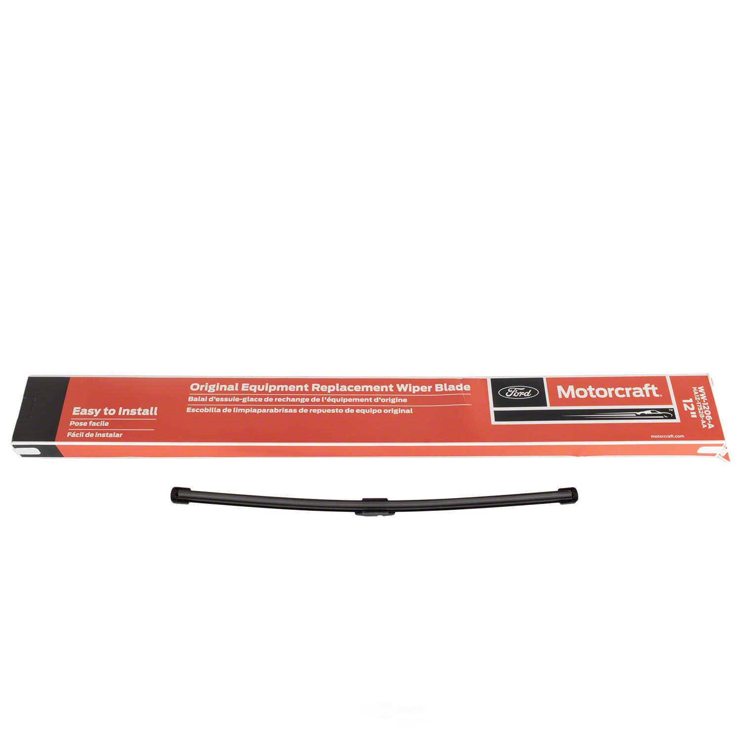 Windshield Wiper Blade-Standard Blade Motorcraft WW-1206-A for sale ...