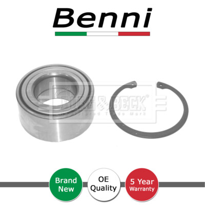 Wheel Bearing Kit Front Benni Fits Hyundai Coupe Matrix Kia Cerato ...
