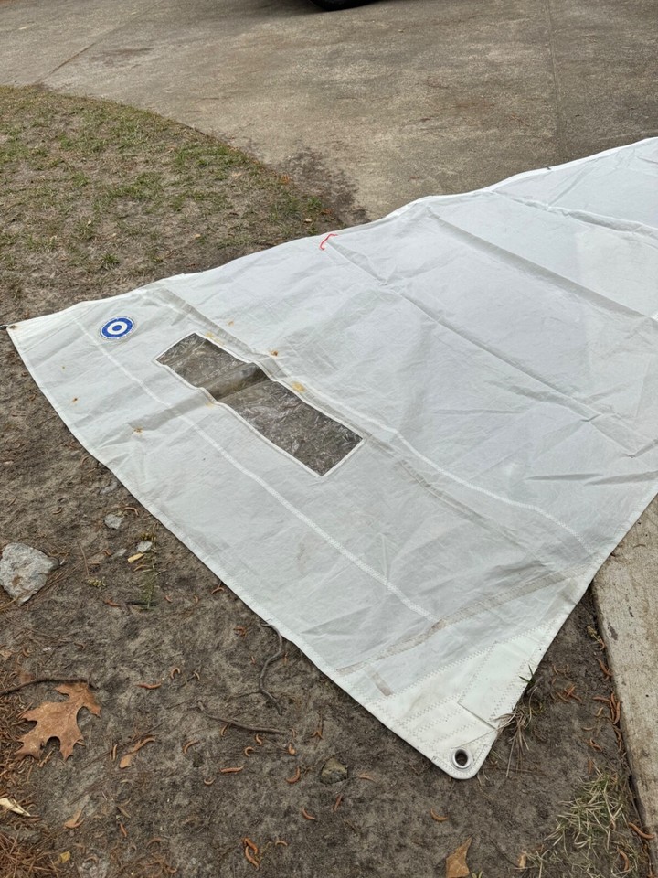 Small Sailboat Jib Head Sail Boat International 420 470 | eBay