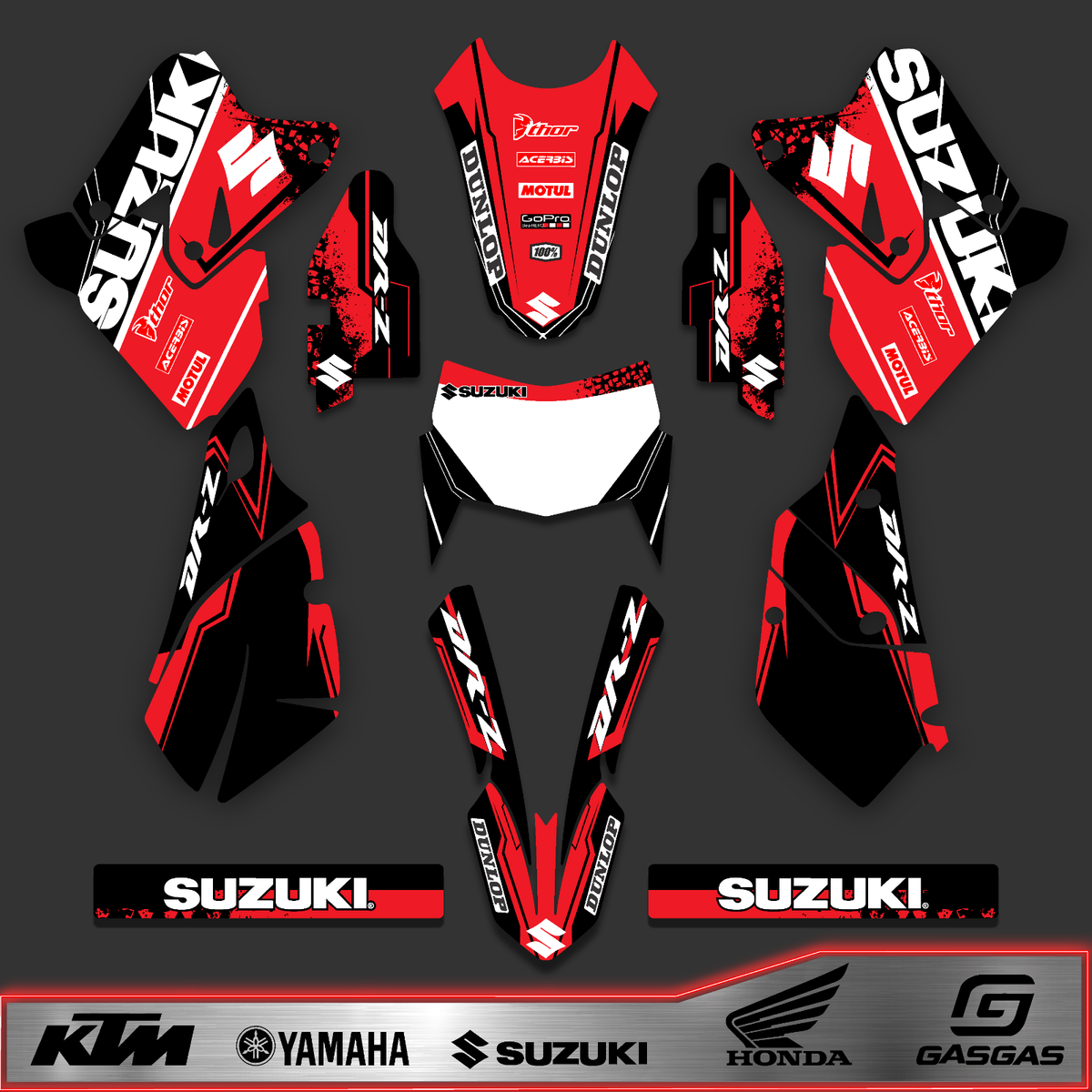 Drz 400 Turn Signals SUZUKI DRZ400 DRZ400S Graphics Decals Drz400sm ...