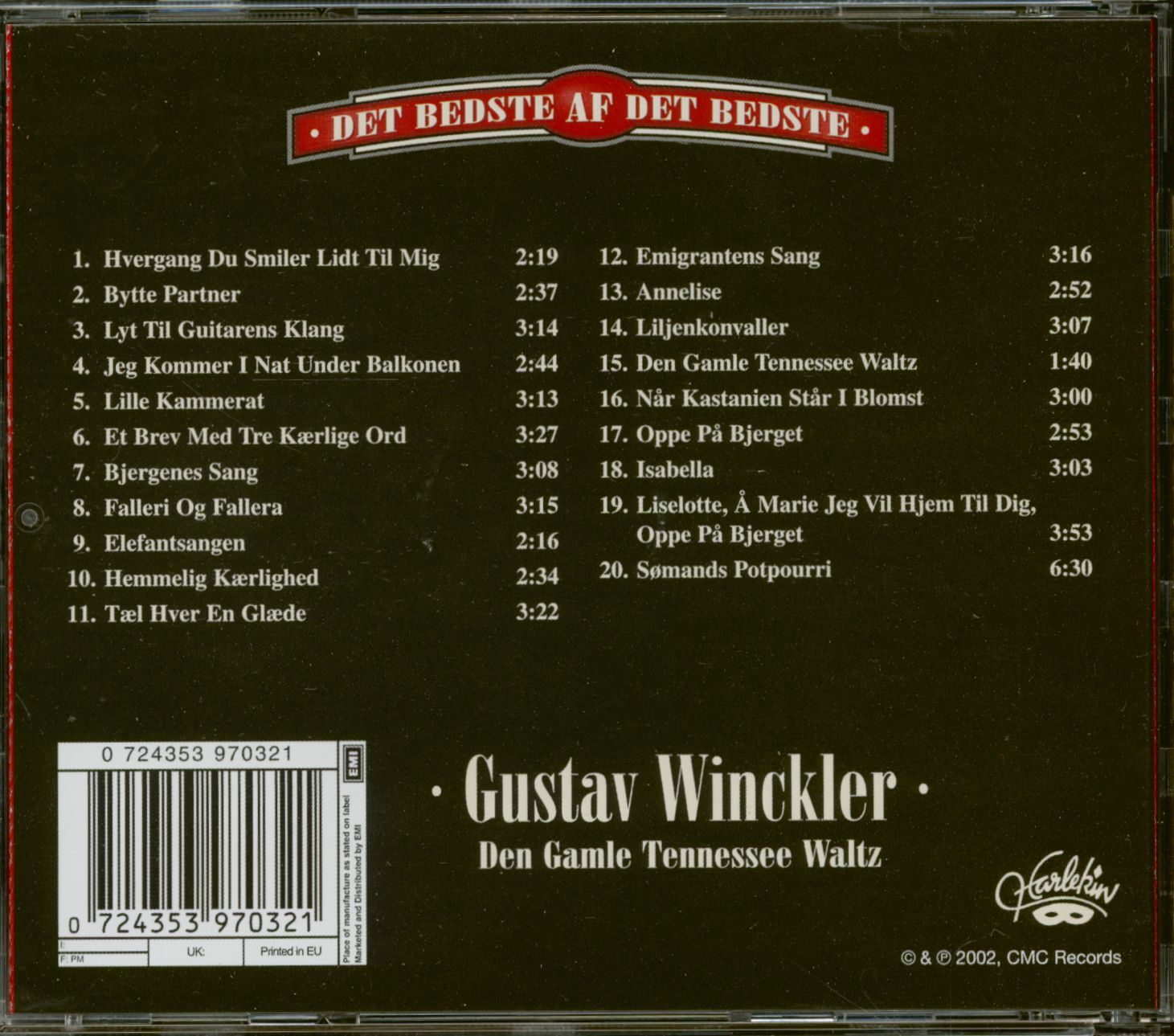 Gustav Winckler - Den Gamle Tennessee Waltz (CD) - Deutsche Oldies/Schlager/V... | eBay.de