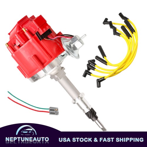 1956-1990 Jeep CJ5 CJ7 Wrangler Distributor w/Plug Wires | 6 CYL | 232 ...