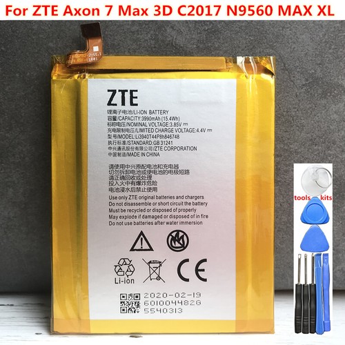 Li3940T44P8h846748 New Battery For ZTE Axon 7 Max 3D C2017 N9560 XL ...