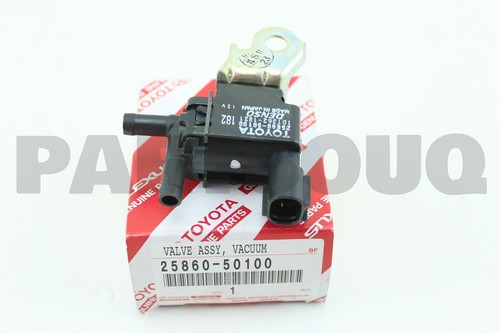 2586050100 Genuine Toyota VALVE ASSY, VACUUM SWITCHING 25860-50100 | eBay